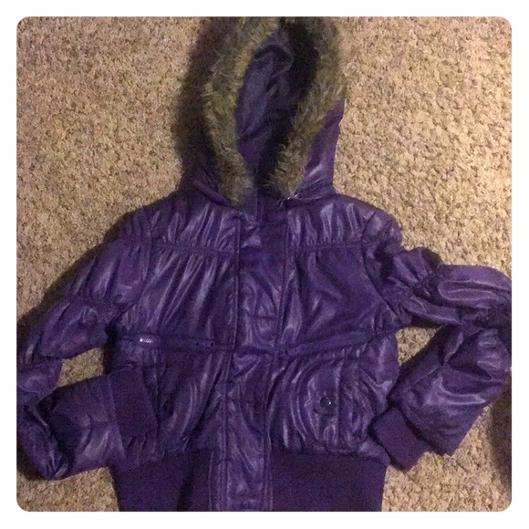 Jackets & Coats | Purple Puffer Coat | Poshmark